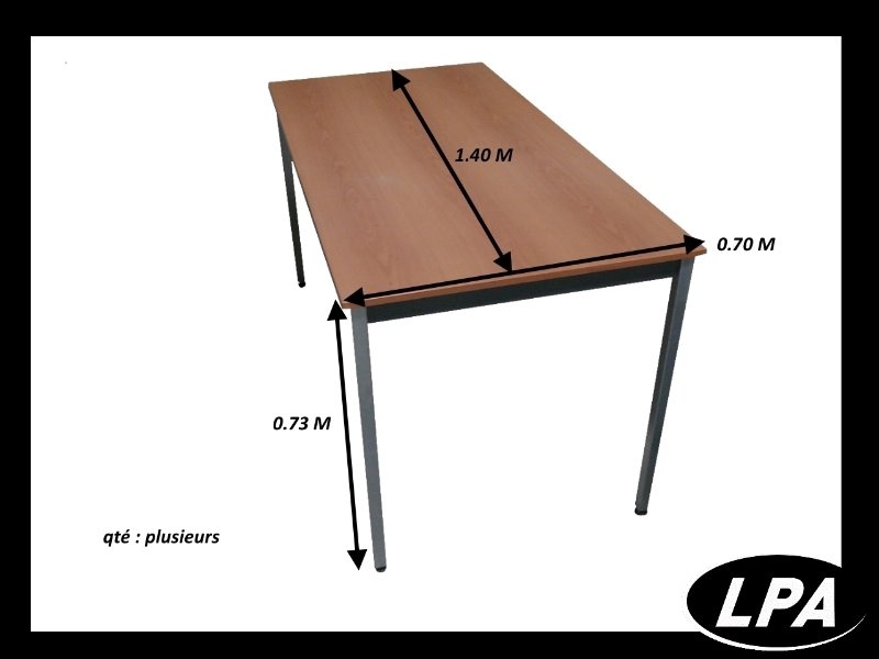 table modulaire réunion - Table ronde et de cafétéria - Mobilier de ...